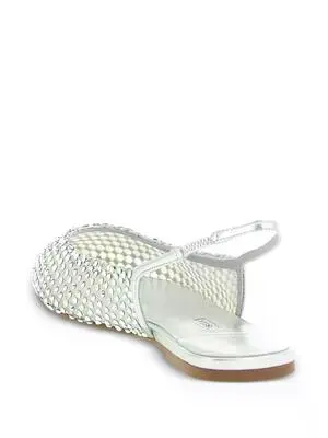 LE SILLA Gilda Crystal-embellished Ballet Flats