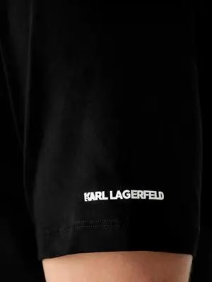 Karl Lagerfeld Ikonik Patch-detail Polo Shirt