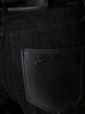 Karl Lagerfeld Stripe-detail Jeans
