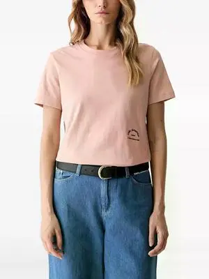 Karl Lagerfeld Logo Embroidered T-shirt
