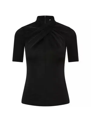 Rebecca Vallance Kiana Short-sleeve Top - Black