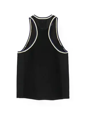 Y3 Logo-print Sleeveless Tank Top