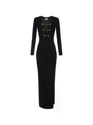 Elisabetta Franchi Plunge Evening Dresses