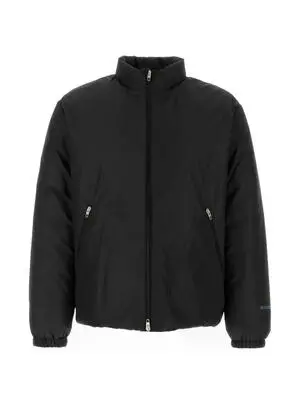 JIL SANDER Zip-up Padded Jacket - Black