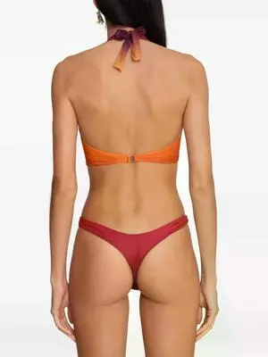 AMIR SLAMA X Tati Barbieri Gradient-effect Swimsuit