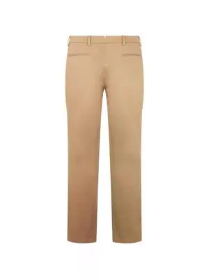 MOORER Straight-leg Trousers - Neutrals