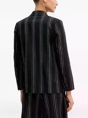 BENETTON Pinstripe-pattern Notched-lapels Blazer