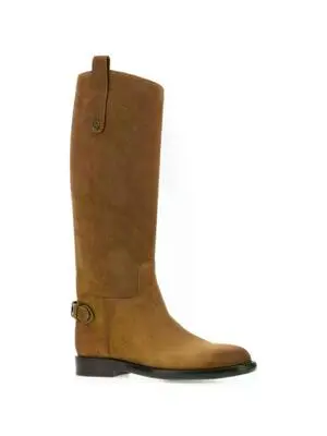 Burberry Cavalier Knee-high Boots - Brown