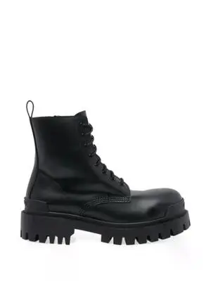 Balenciaga Strike Lace-up Ankle Boots