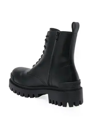 Balenciaga Strike Lace-up Ankle Boots