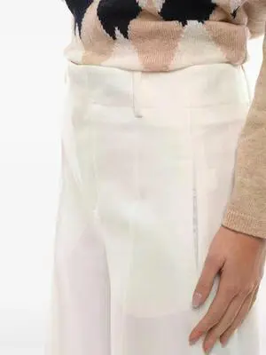 SUPER BLOND High-waist Palazzo Pants