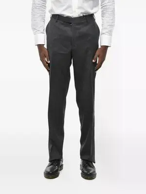 Corneliani Flat-front Wool Trousers