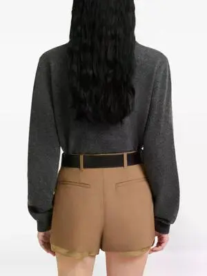 Marni Cashmere Cardigan With Layered Effect