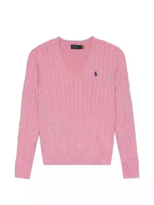 Polo Ralph Lauren Cable-knit V-neck Sweater