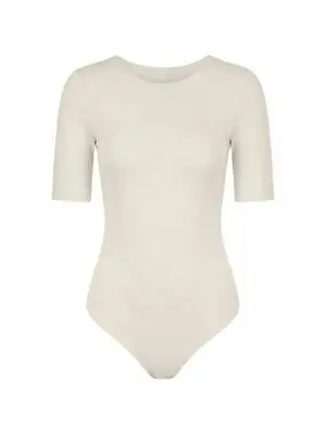 Wolford Bahamas Short-sleeved Bodysuit - Neutrals