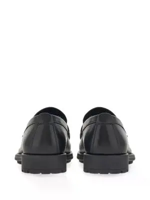 FERRAGAMO Gancini Lug-sole Loafers