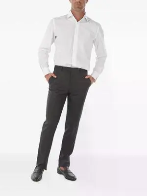 Corneliani Wool Tailored Trousers