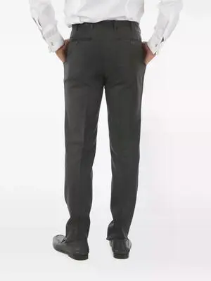 Corneliani Wool Tailored Trousers - Grey