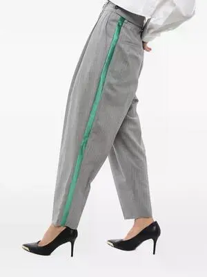John Richmond Pinstripe-pattern Pleated Trousers