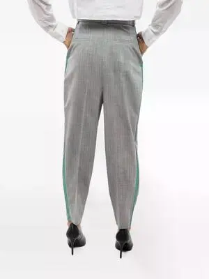 John Richmond Pinstripe-pattern Pleated Trousers