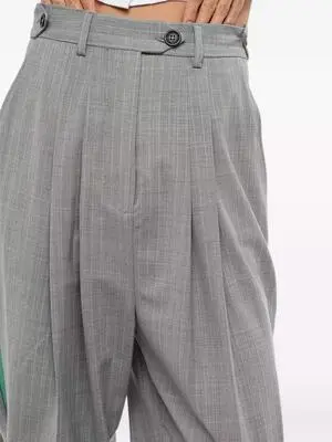 John Richmond Pinstripe-pattern Pleated Trousers