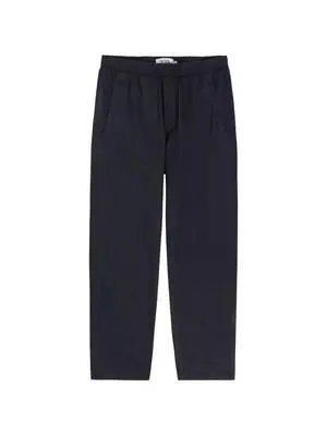 WAX LONDON Elasticated Waist Cotton Straight-leg Trousers