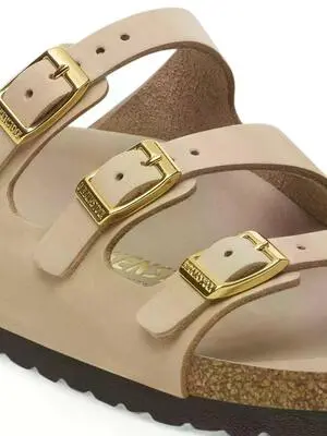 BIRKENSTOCK Florida Nubuck Leather Sandals