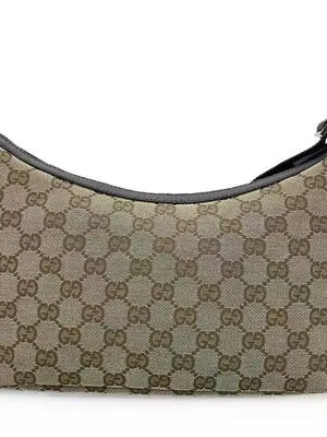Gucci 2000s Gg Canvas Shoulder Bag