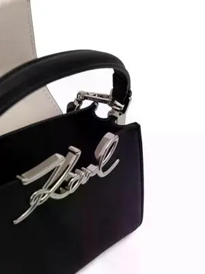 Karl Lagerfeld Karl Signature Logo-plaque Mini Shoulder Bag