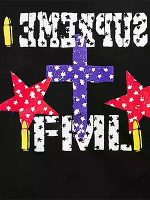 Supreme Fml Graphic-print T-shirt - Black