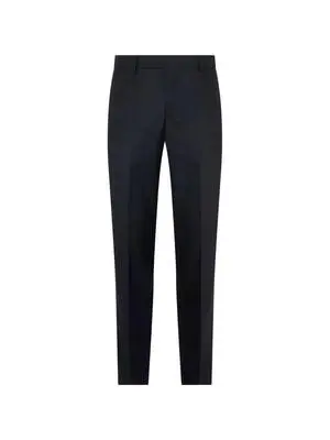 MOORER Tailored Trousers - Blue