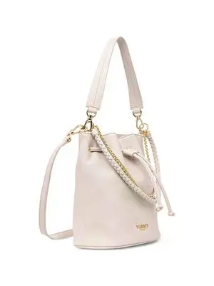 TWINSET Braided Chain-link Bucket Bag