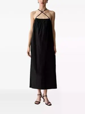 BENETTON Criss-cross-strap Loose Maxi Dress