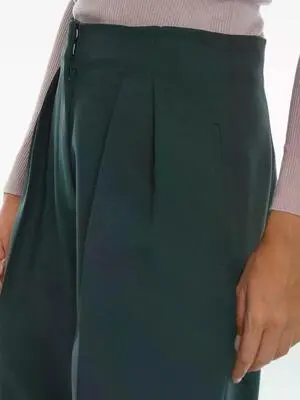 SUPER BLOND Pleated Wide-leg Trousers