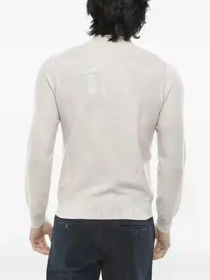PAOLO PECORA Crew-neck Long-sleeved Sweater