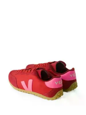 VEJA Gt Suede-panelled Logo-patch Sneakers - Red