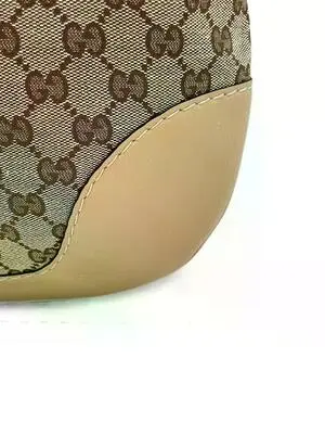 Gucci 2000s Gg Canvas Shoulder Bag - Neutrals