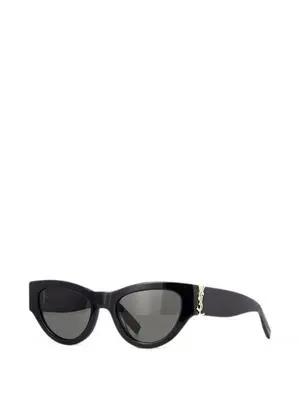 Saint Laurent Butterfly-frame Sunglasses - Black