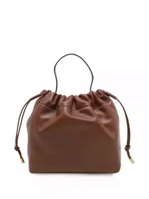 Chloé Small Icons Drawstring Bucket Bag - Brown
