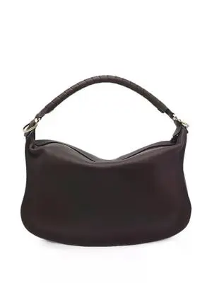 Chloé Small Marcie Leather Shoulder Bag - Brown