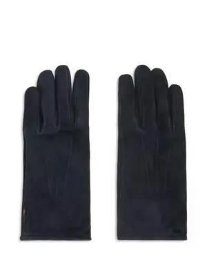 MOORER Press-stud Gloves - Blue