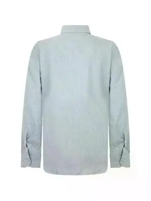 MOORER Spread-collar Shirt