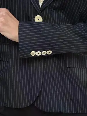 INES DE LA FRESSANGE PARIS Nicoletta Pinstriped Blazer