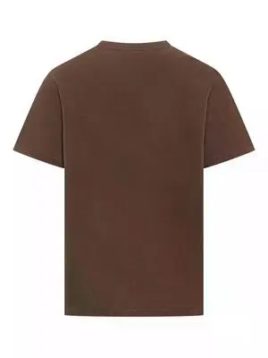A.p.c. Logo-motif T-shirt - Brown