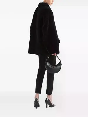Prada Shearling Caban Jacket
