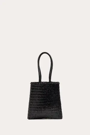 LIFFNER Flat Leather Basket