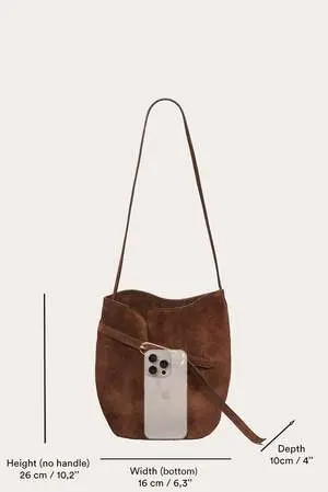 LIFFNER Belted Lizard Bucket Bag