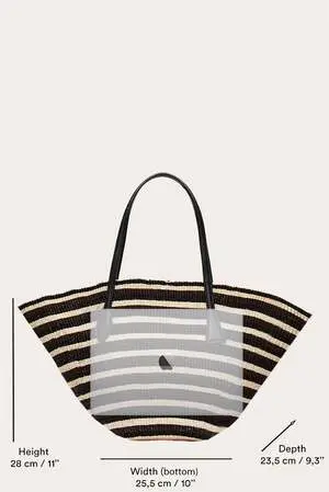 LIFFNER Sprout Basket Bag - Black