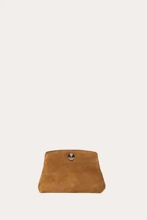 LIFFNER Pushlock Pouch Mini Light Suede
