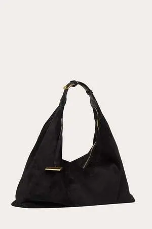 LIFFNER Pillow Hobo Suede Bag